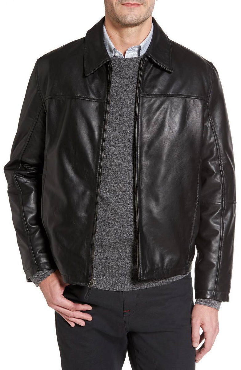 Men's Black Leather Jacket - Iconic Style & Versatile Design – Prime ...