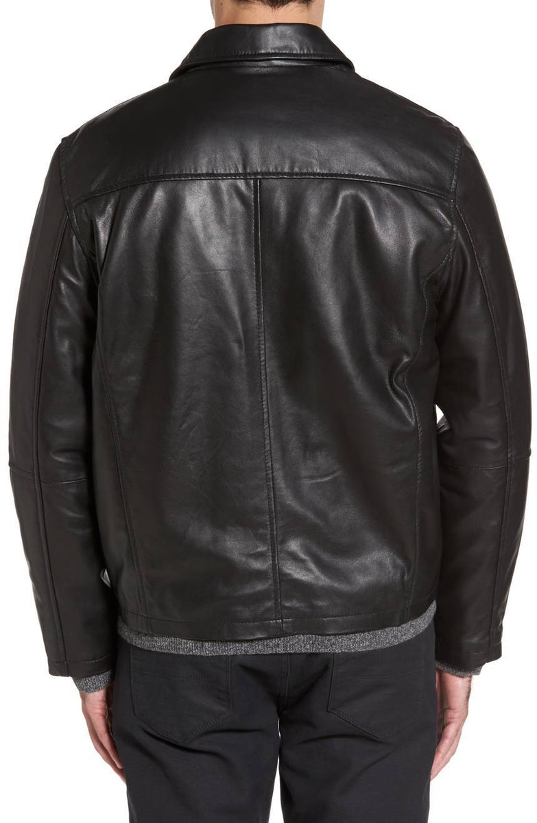 Men's Black Leather Jacket - Iconic Style & Versatile Design – Prime ...