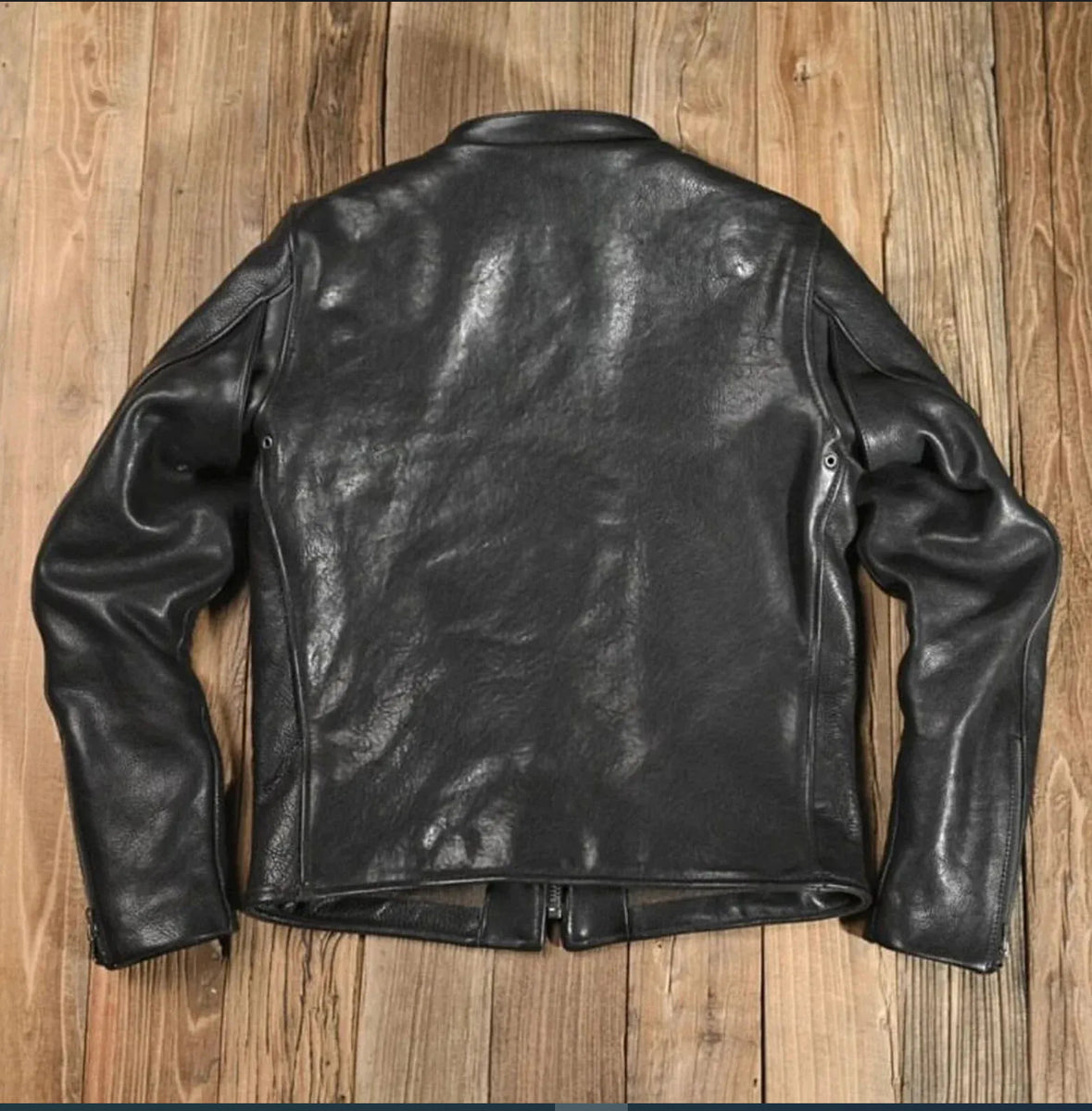 Dillon Black Motorcycle Leather Jacket Men 100% Pure Biker Luxury ...