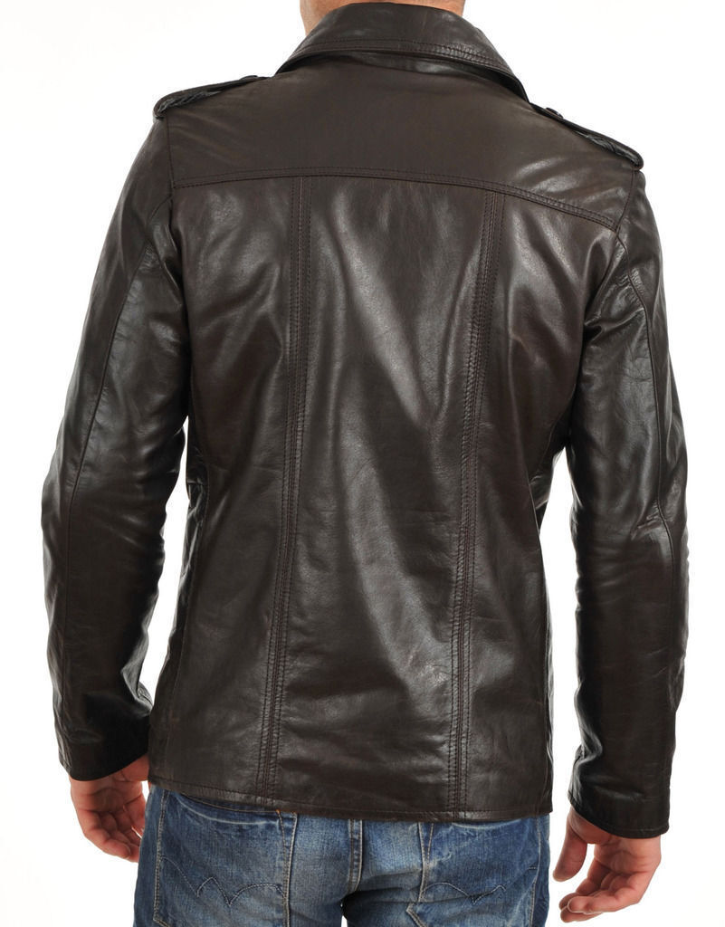 Yari Black Luxury Leather Jacket Men 100% Pure Motorcycle – Prime ...